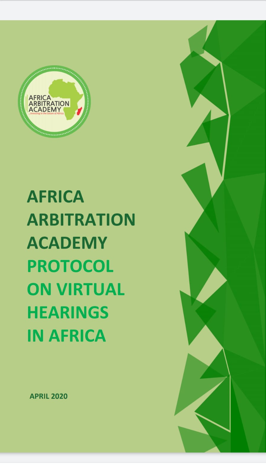 Africa in the Spotlight! Africa Arbitration Academy launches Protocol ...